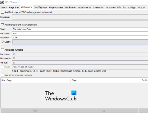 Add watermark to PDF using free online tools or software for PC