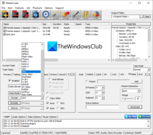 Transcode Video using free Video Transcoder software for PC
