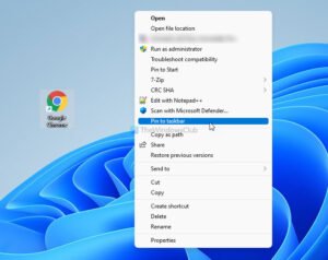 How to Pin or Unpin Icons to Taskbar or Start Menu in Windows 11