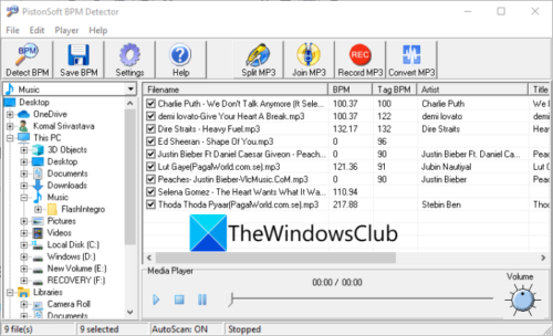 Best free BPM calculator software & Online Tools to calculate Song BPM