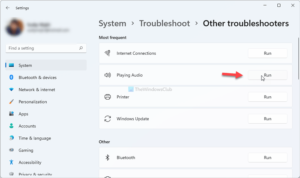 Volume Mixer not opening on Windows 11