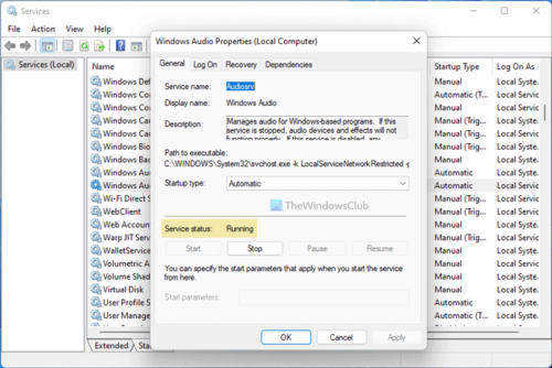 Volume Mixer not opening on Windows 11
