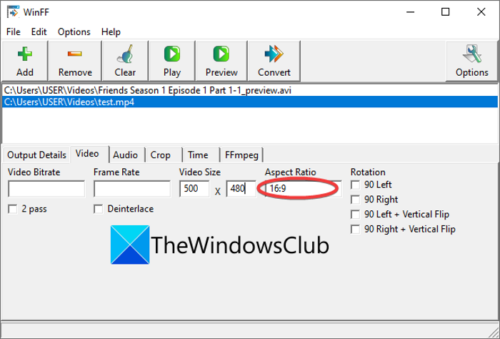 Change Video Aspect Ratio using free online tools and software