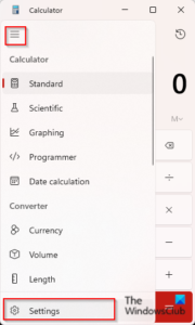 How to Enable Dark Mode in Calculator app of Windows 11