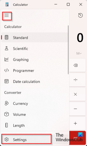 How to Enable Dark Mode in Calculator app of Windows 11