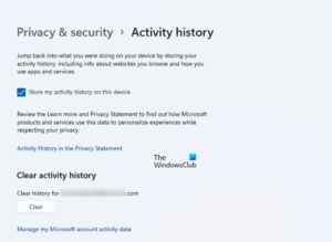 Privacy Settings in Windows 11 you should change