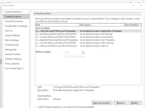 Microsoft Office has identified a potential security concern
