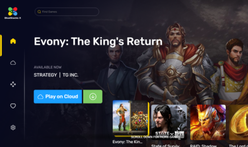 Play Android games in the cloud on Windows with BlueStacks X