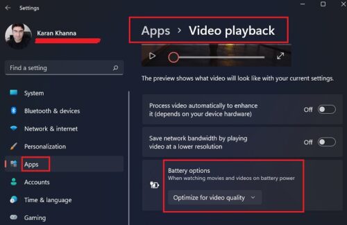How to Calibrate the display for HDR video in Windows 11