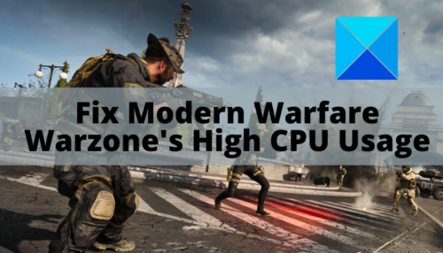 Modern Warfare Warzone's High CPU Usage on PC