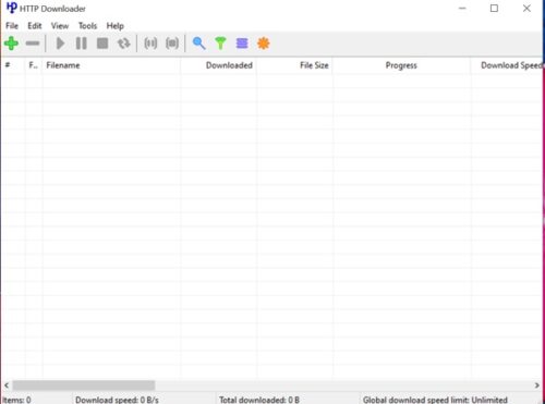 HTTP Downloader lets you download dozens of files simultaneously