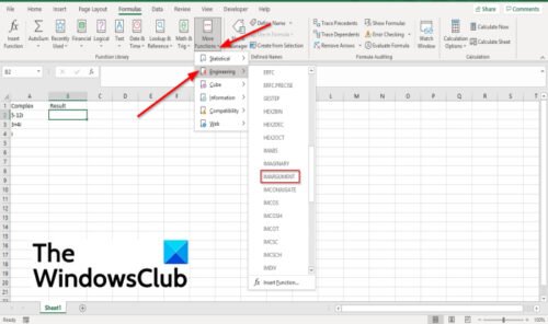 How to use IMARGUMENT function in Excel
