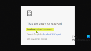 Localhost refused to connect in Chrome on Windows 11