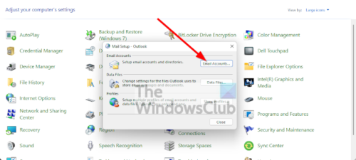 Outlook Error 0x8004011D, The server is not available