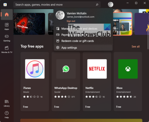 Stop Microsoft Store apps from auto-updating in Windows 11