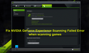 NVIDIA GeForce NOW Error Code 0x8003001F in Windows 11