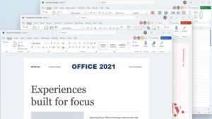 New features in Microsoft Office 2021