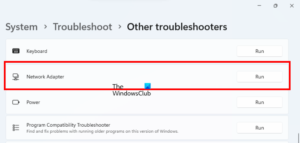 Not connected, No connections are available in Windows 11/10