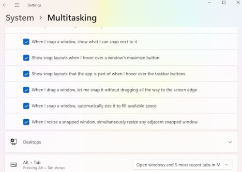 Windows 11 Smart Layouts, Snap Layouts, Snap Groups explained