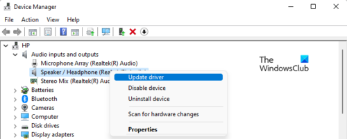 No audio input device found on Windows 11/10