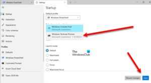 How to set Windows Terminal as default in Windows 11