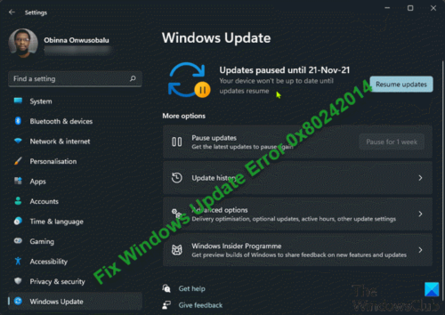 Fix Windows Update Error code 0x8024401c for WSUS
