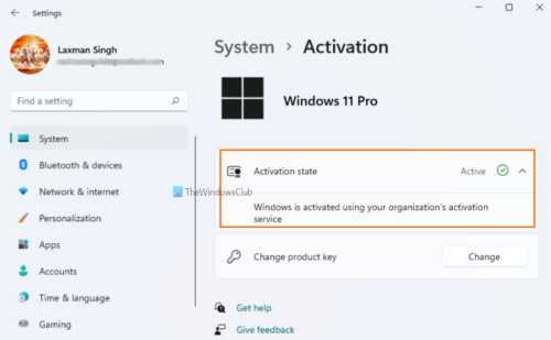 How to check Windows Activation Status in Windows 11