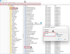 How to disable Recent Search icon History in Windows 11 Taskbar