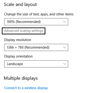 How to adjust DPI scaling level in Windows 11/10