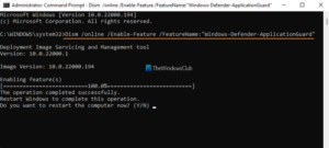 How to Enable Microsoft Defender Application Guard on Windows