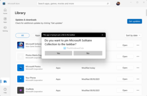 How to Pin any App or Game to Taskbar using Microsoft Store
