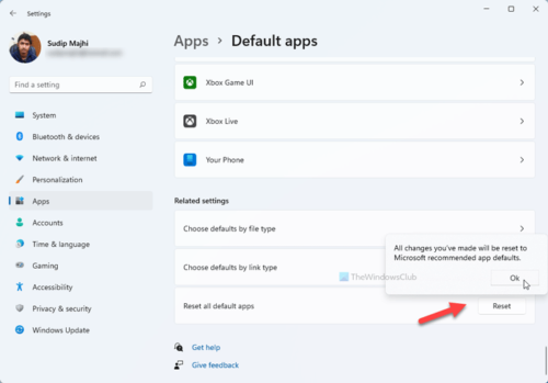 How to set or change Default Programs in Windows 11/10