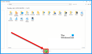 Turn on and Use File History to Backup, Restore files in Windows