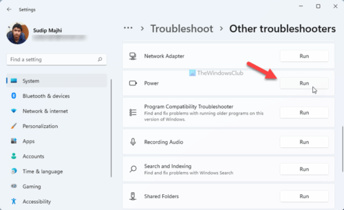 Screen won't turn off after the specified time in Windows 11