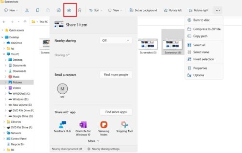 How to take a screenshot in Windows 11/10 PC