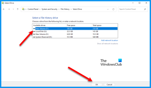 Turn on and Use File History to Backup, Restore files in Windows