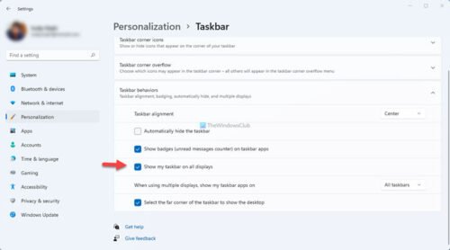 How to set up Dual Monitors on Windows 11/10
