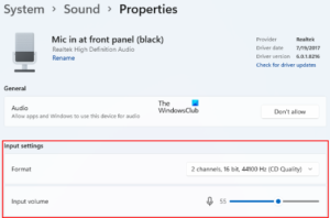 How to Set up and Test a Microphone on Windows 11