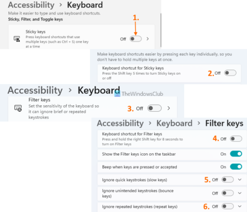 Spacebar or Enter key is not working on Windows 11 [Fix]