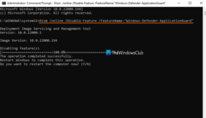 How to Enable Microsoft Defender Application Guard on Windows