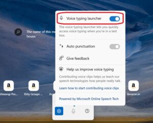 How to use Voice Typing in Microsoft Edge on Windows 11