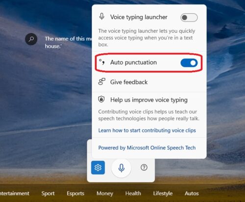 How to use Voice Typing in Microsoft Edge on Windows 11