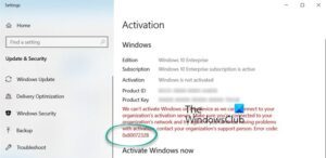 Fix 0x8007007B Windows Activation Error Code