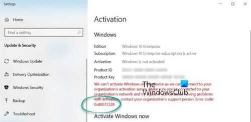 Check Windows Activation status, activate it, or Change product key