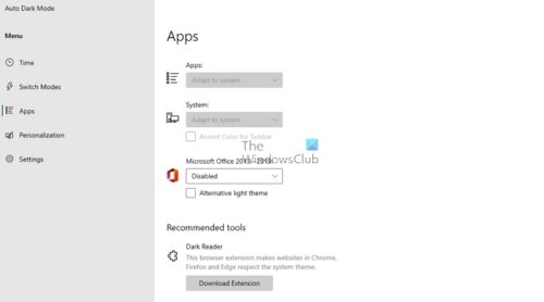 How to switch between Light and Dark Mode automatically on Windows 11