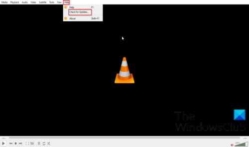 VLC black screen in fullscreen mode; but can hear audio