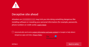 Google Chrome warnings in browser explained