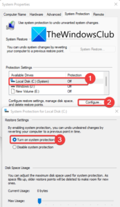 Error 0x80780113, Not enough space to create volume shadow copy