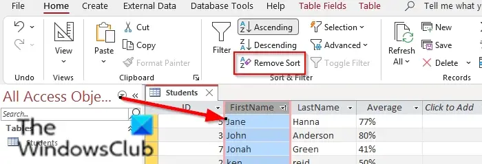 How to Sort and Filter Records in Microsoft Access How to Sort and Filter Records in Microsoft Access