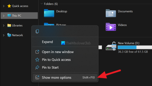 How to add Libraries to Quick Access in Windows 11/10